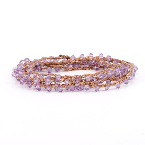 Amethyst Chain Wrap Around - by Musti