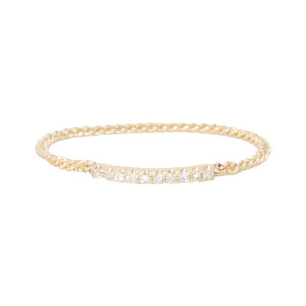 Diamond Chain Ring - by Musti